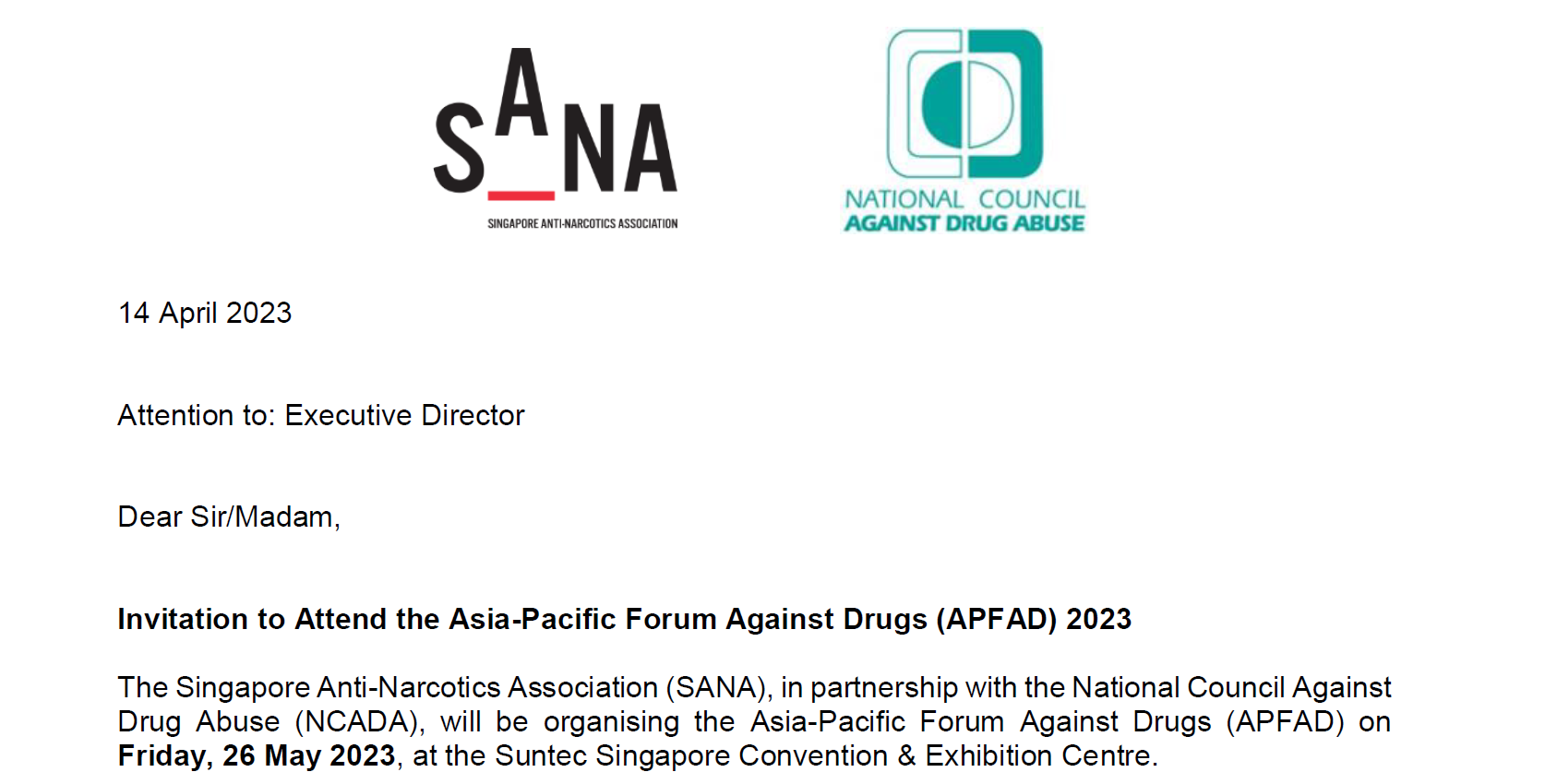 Asia-Pacific Forum Against Drugs (APFAD) 2023 – May 26th, 2023 ...